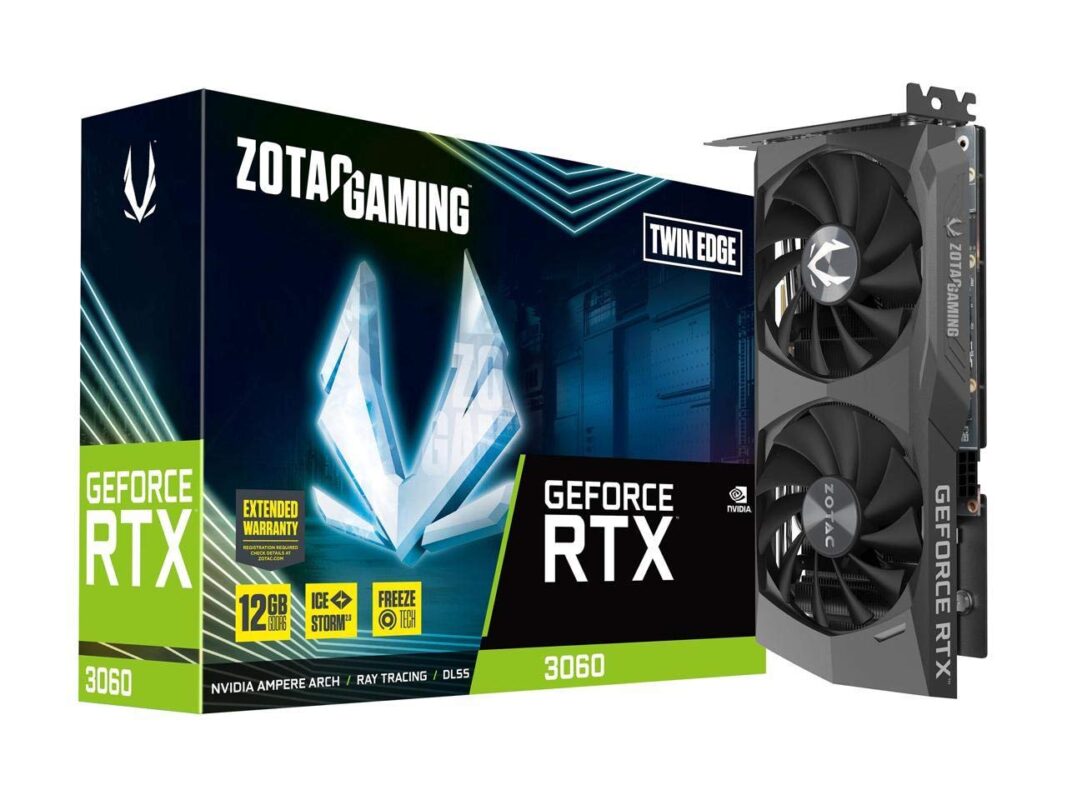 Buy ZOTAC GeForce RTX 3060 12GB GDDR6 Gaming Graphics Card Online